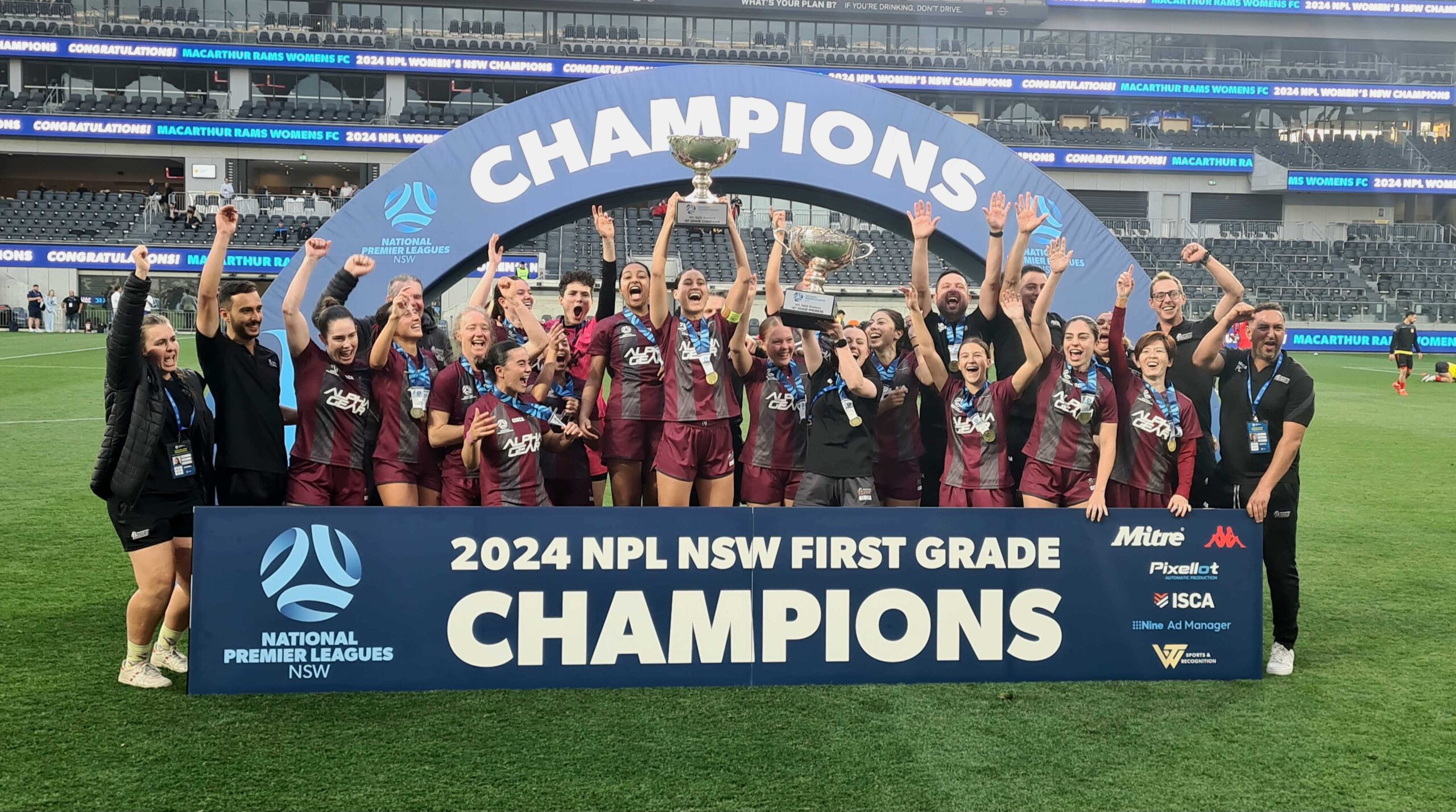 'Words can't describe it' says Macarthur coach as Rams win third ...